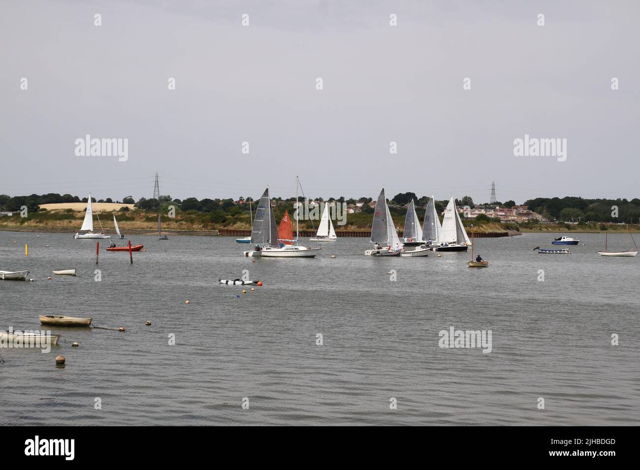 Micro class sailboat hi-res stock photography and images - Alamy