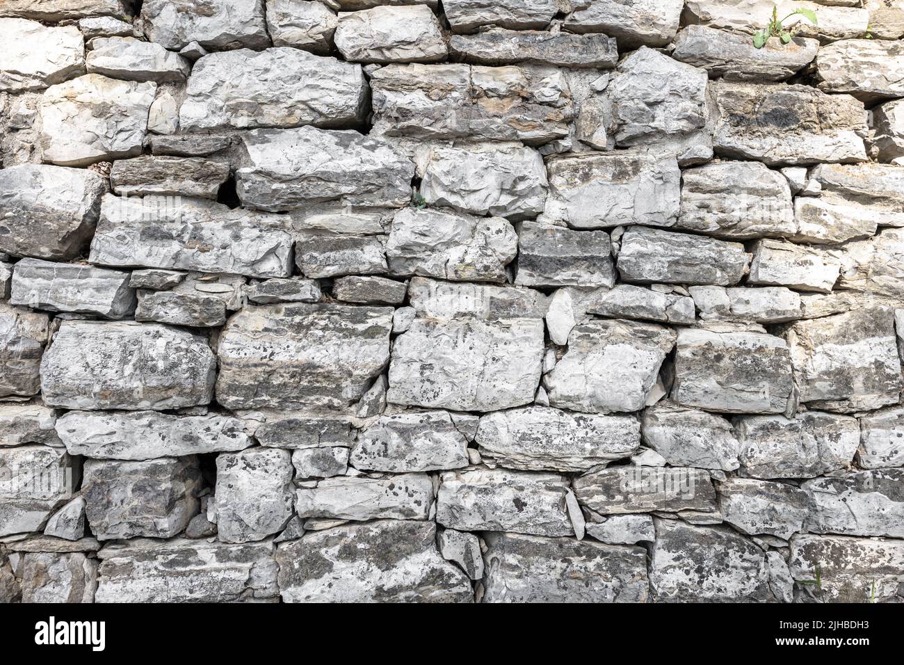 Walls made of stone. Old wall background Stock Photo - Alamy