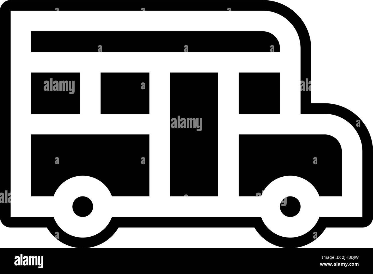 College school bus Stock Vector Image & Art - Alamy