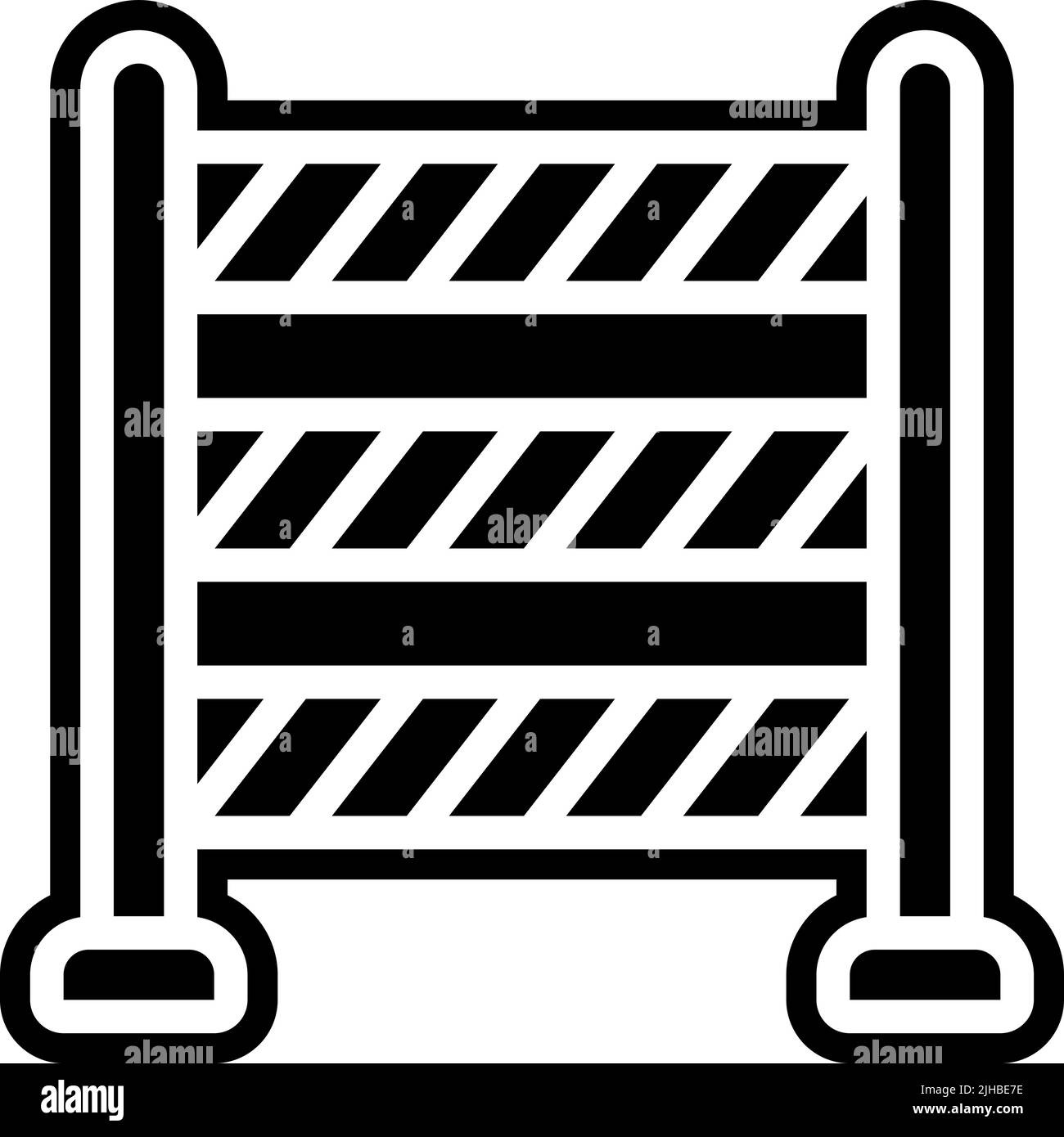 Construction business barrier Stock Vector Image & Art - Alamy