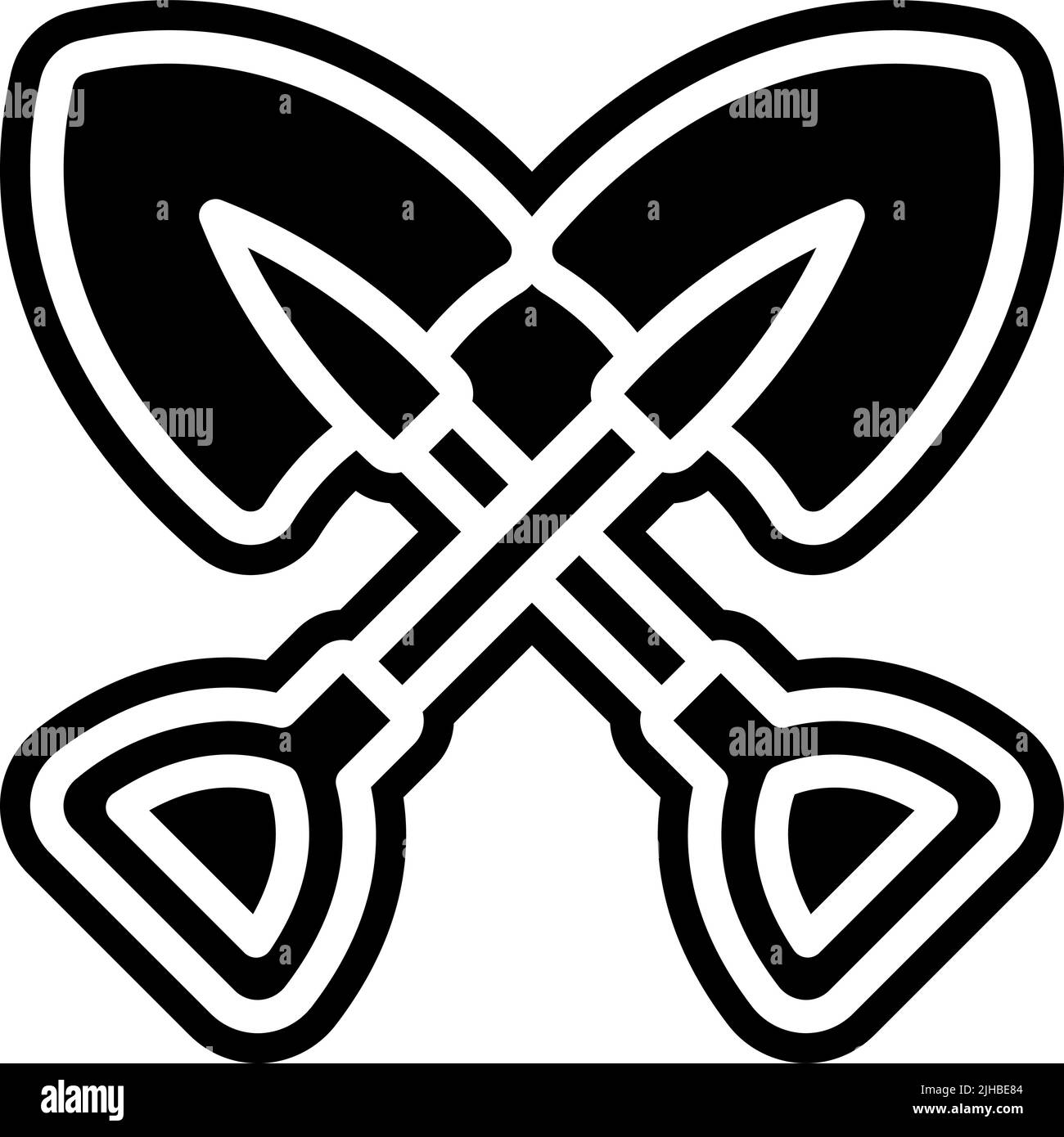 Construction business spades Stock Vector Image & Art - Alamy