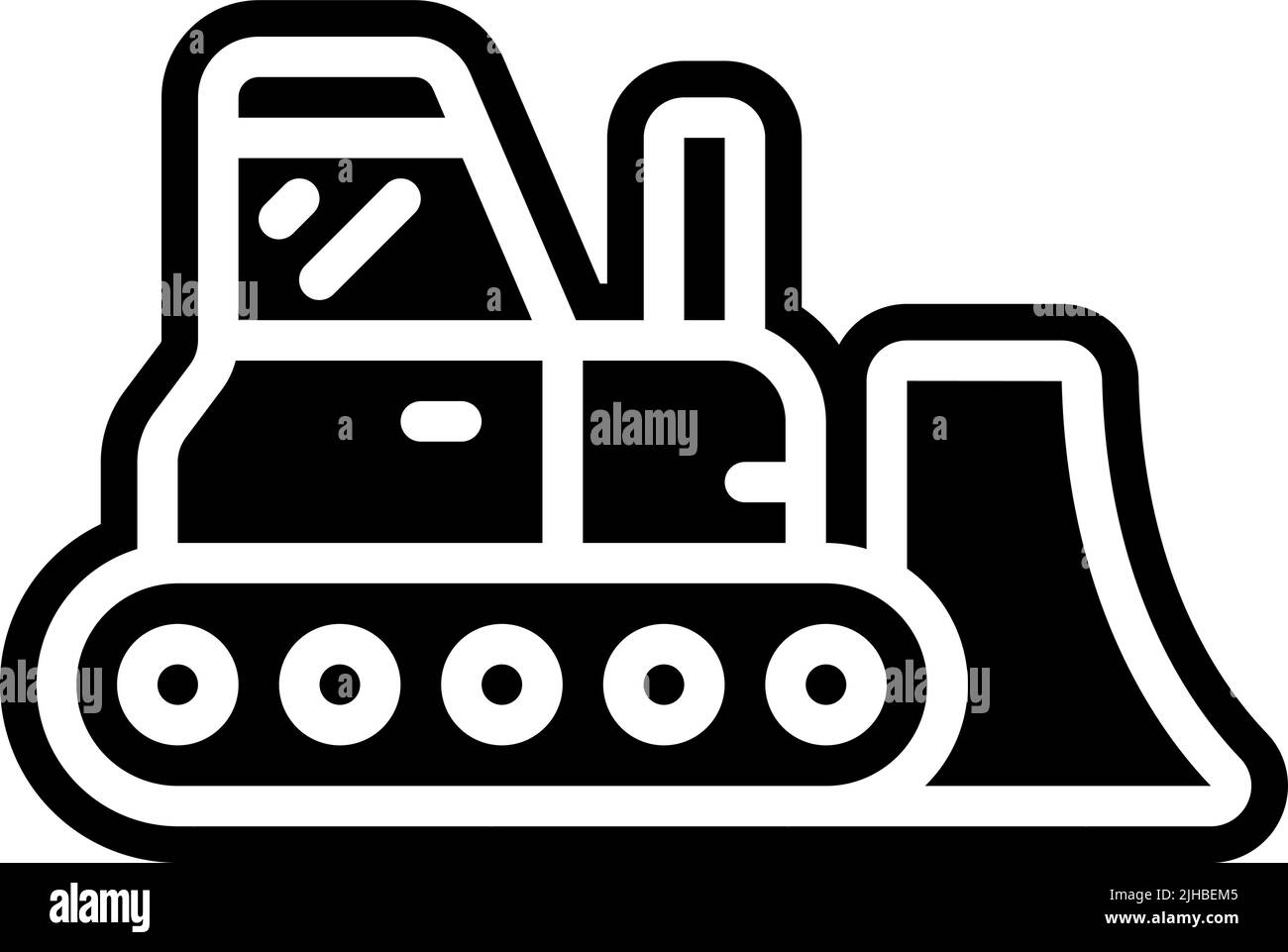 Construction business bulldozer Stock Vector Image & Art - Alamy