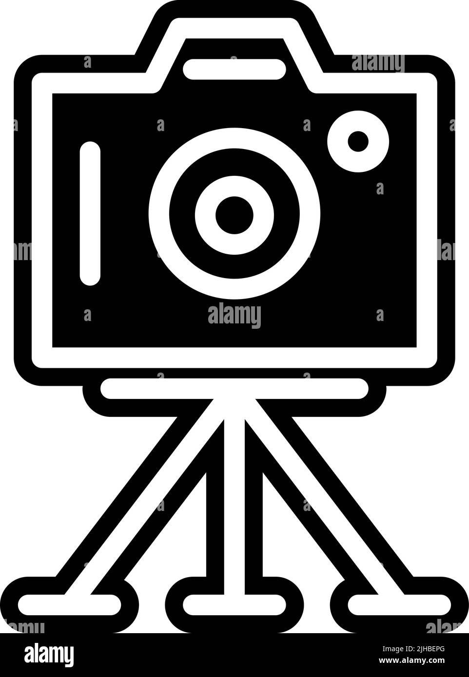 Content creator camera Stock Vector Images - Alamy