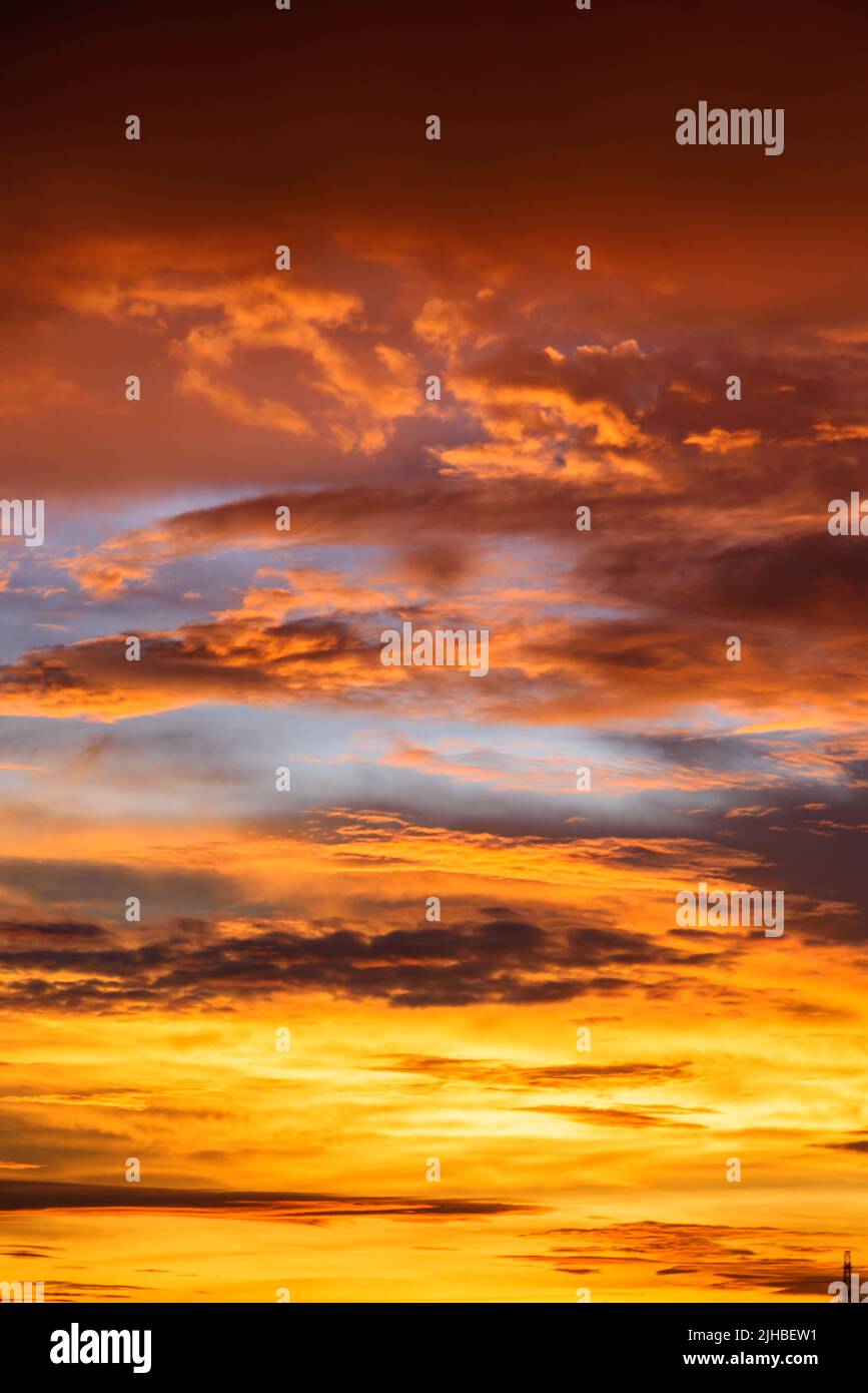 Red cloud disappear in hi-res stock photography and images - Alamy