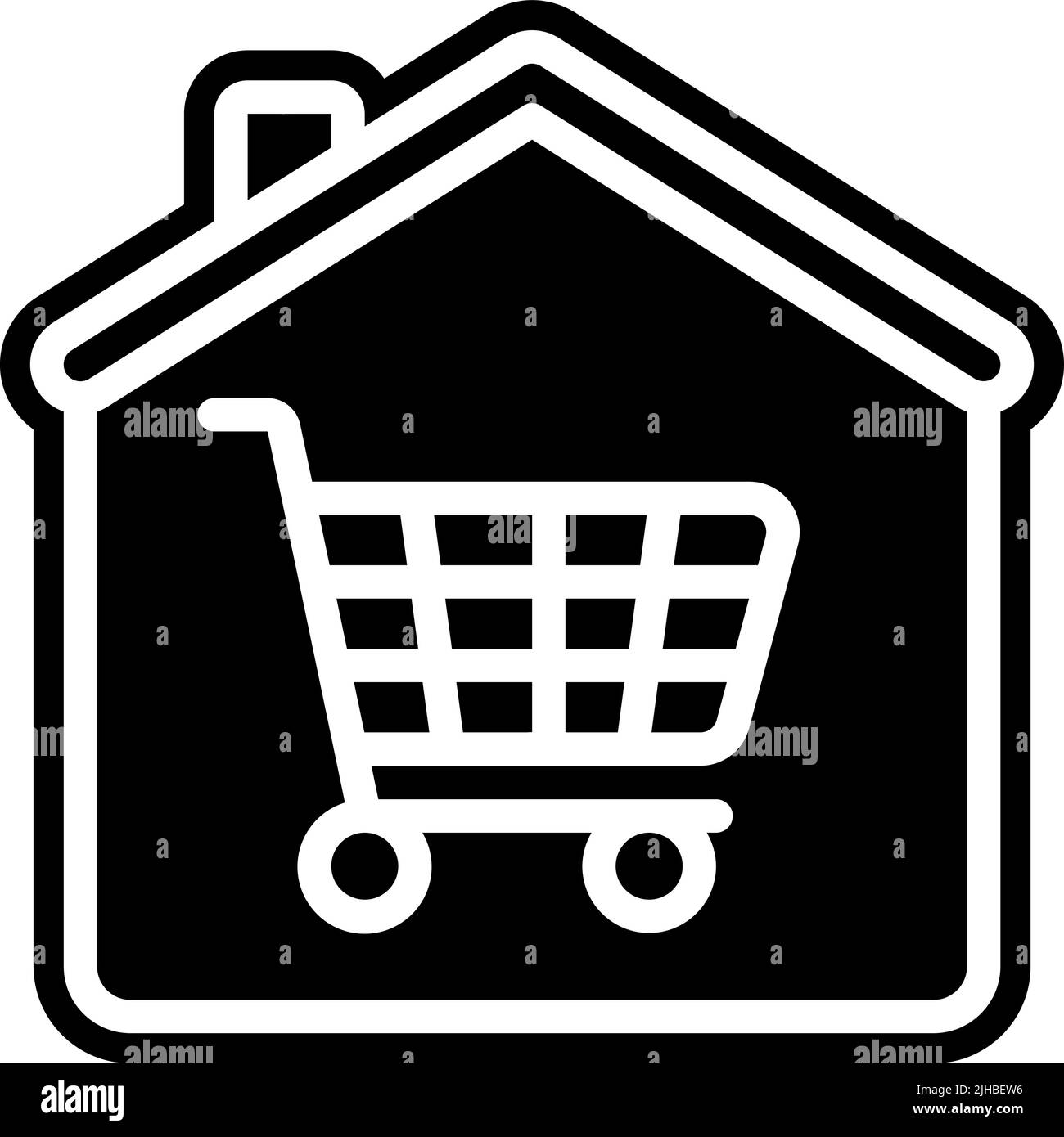 Convenience house Stock Vector Image & Art - Alamy