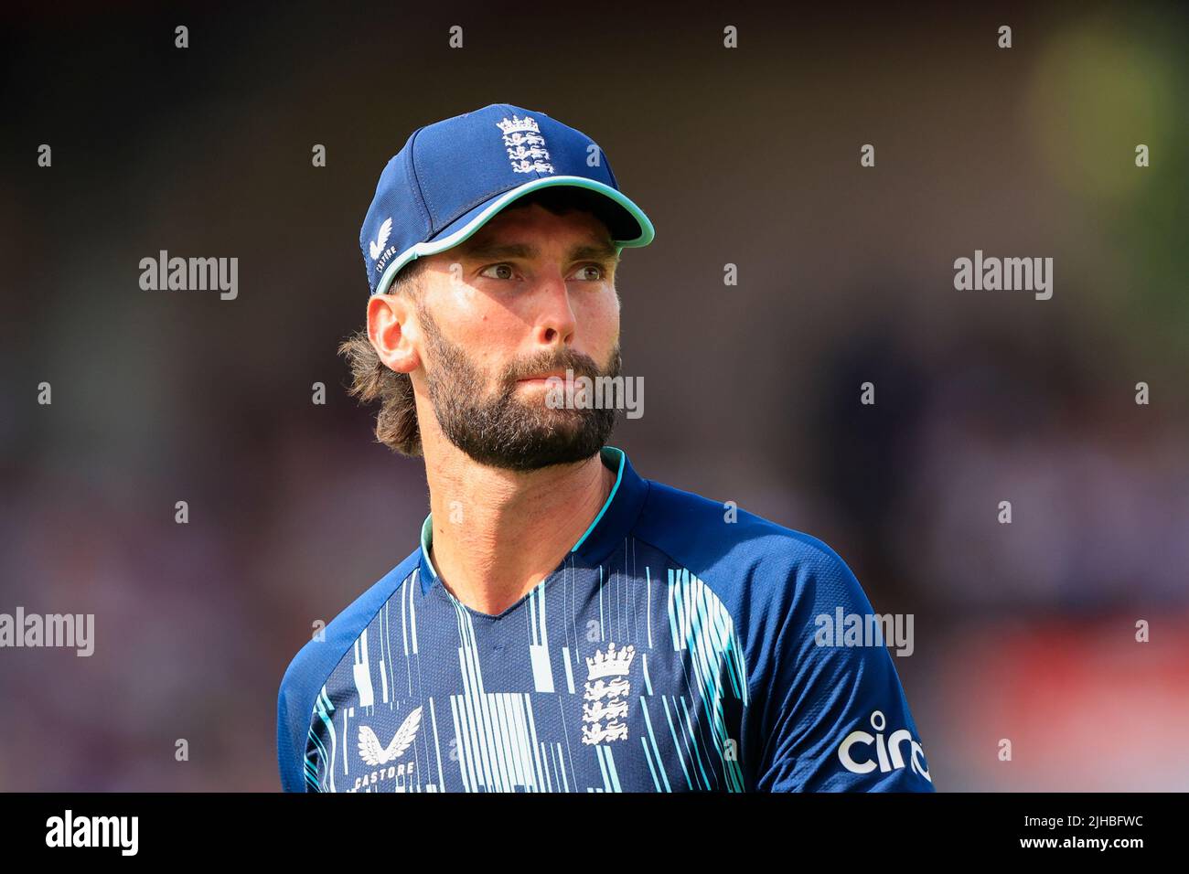 Reece Topley of England Stock Photo - Alamy