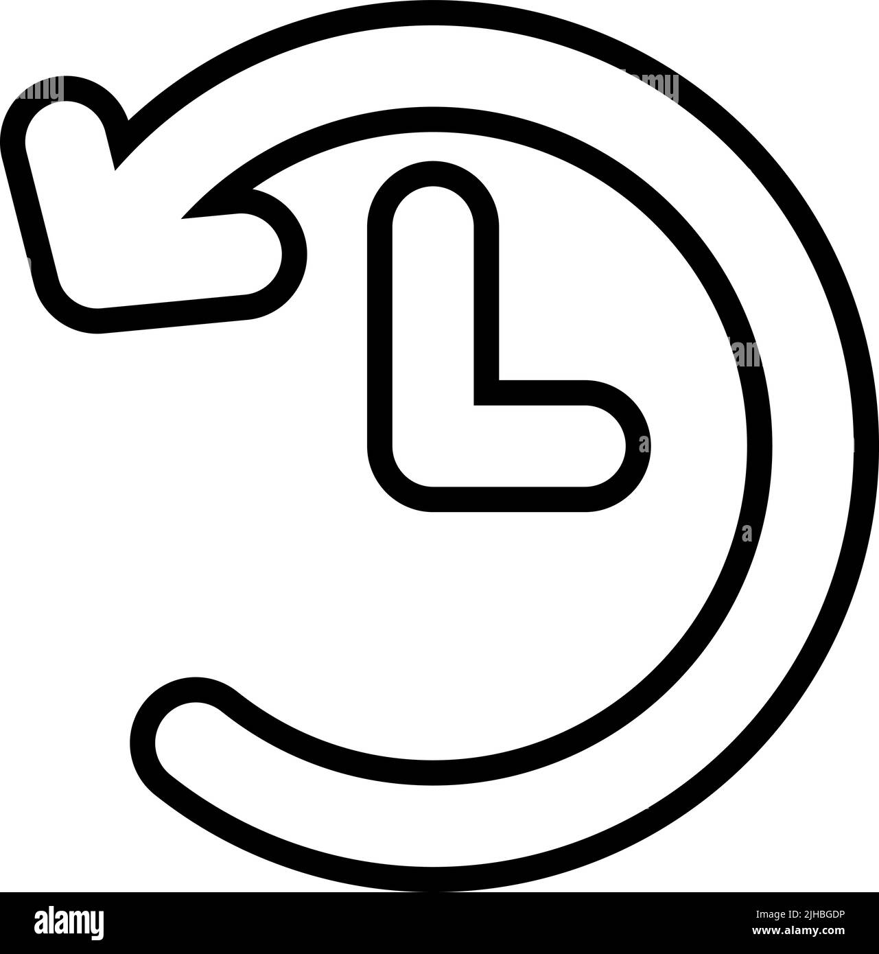 Time frame icon set Black and White Stock Photos & Images - Alamy