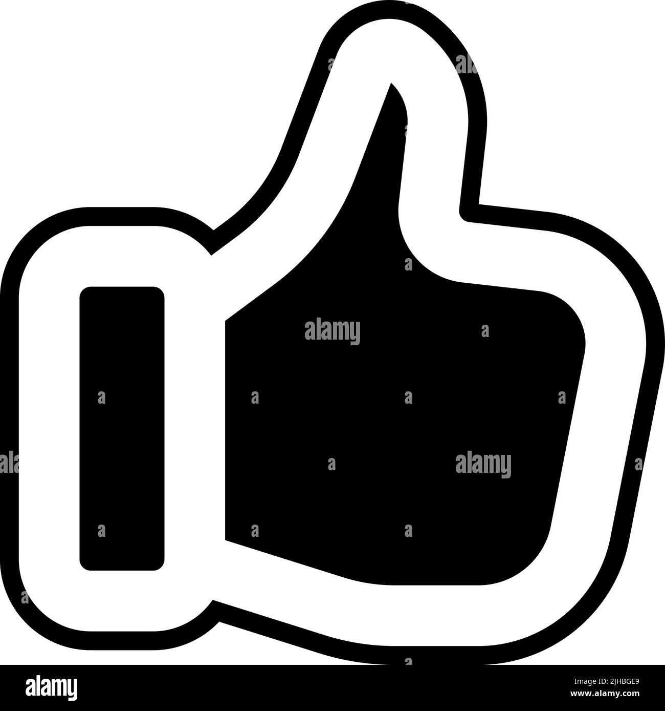 E commerce ui thumb up Stock Vector Image & Art - Alamy