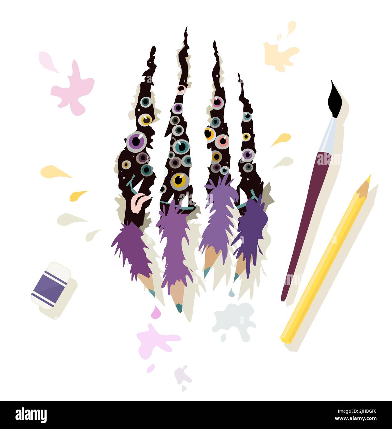 Claws ripping hi-res stock photography and images - Alamy