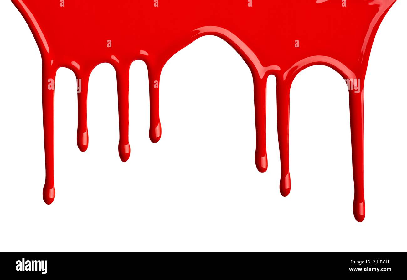 paint liquid leak drop fluid Stock Photo - Alamy
