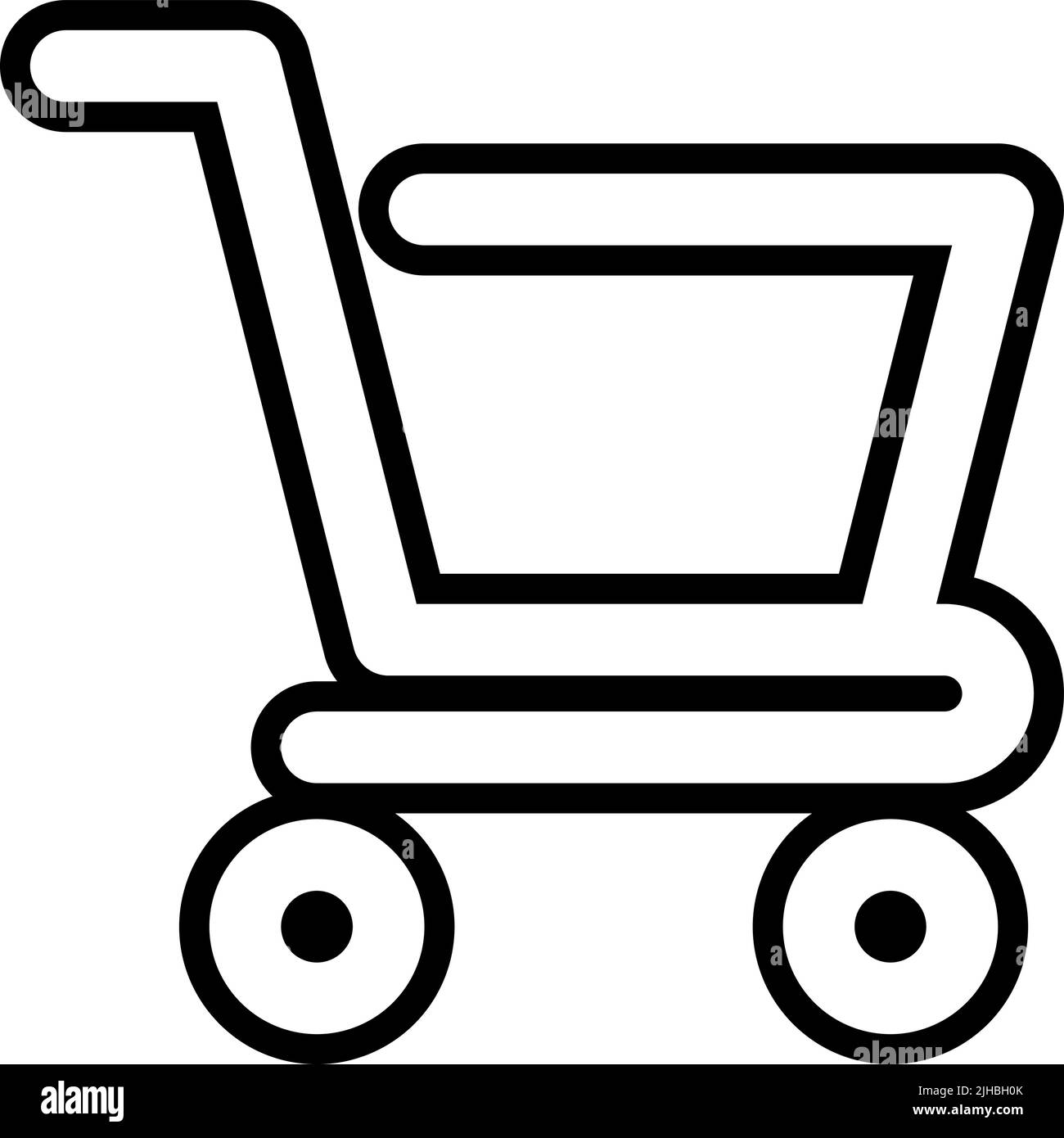 Ecommerce trolley cart Stock Vector Image & Art - Alamy