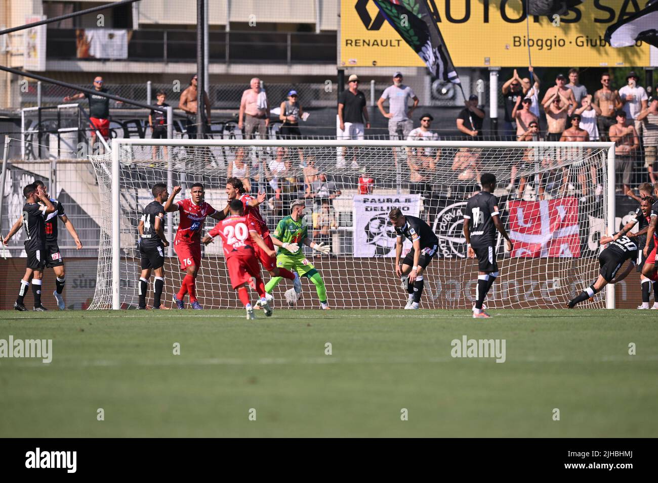 Anto Grgic (14 FC Sion) celebrates his goal during the Super League ...