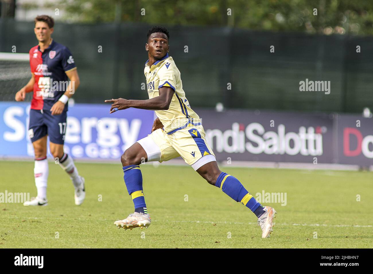 Ibrahim Sulemana of Hellas Verona FC looks during Hellas Verona vs ...