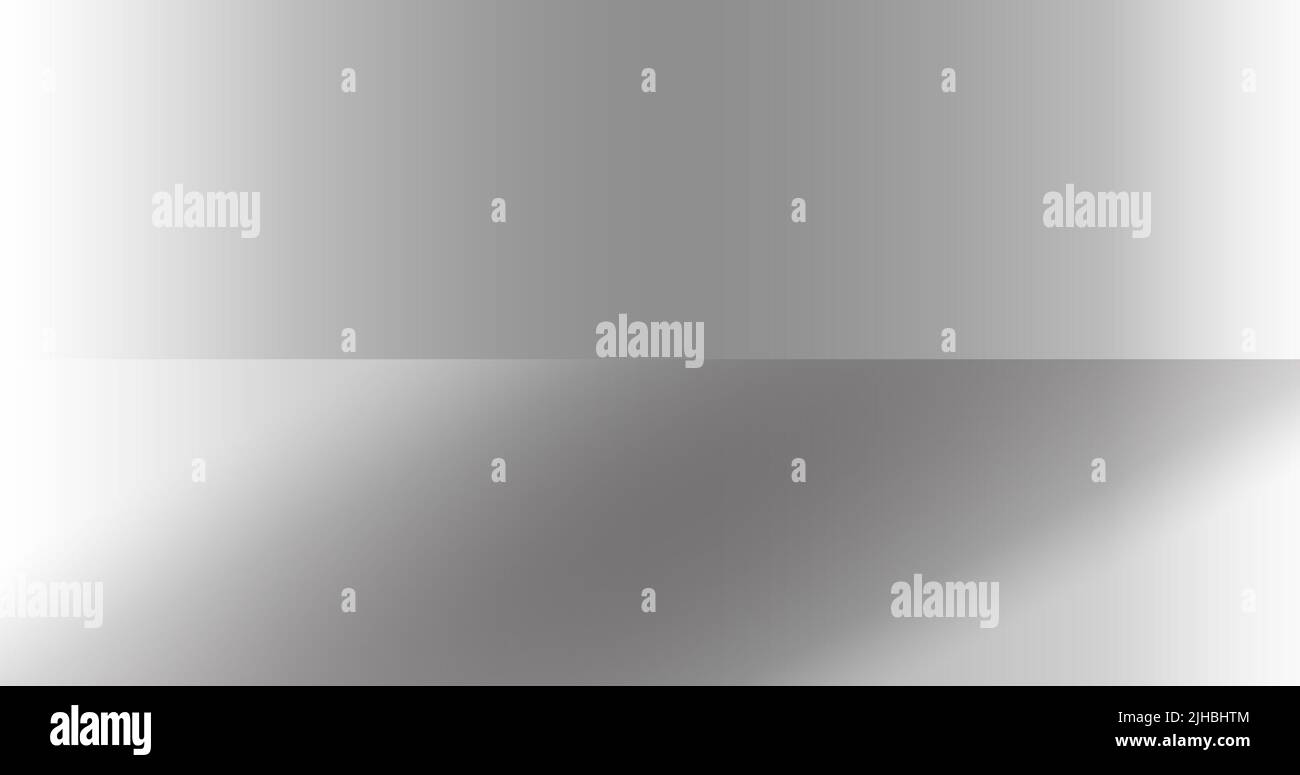 Simple metallic aluminum silver gradient texture background in square ...
