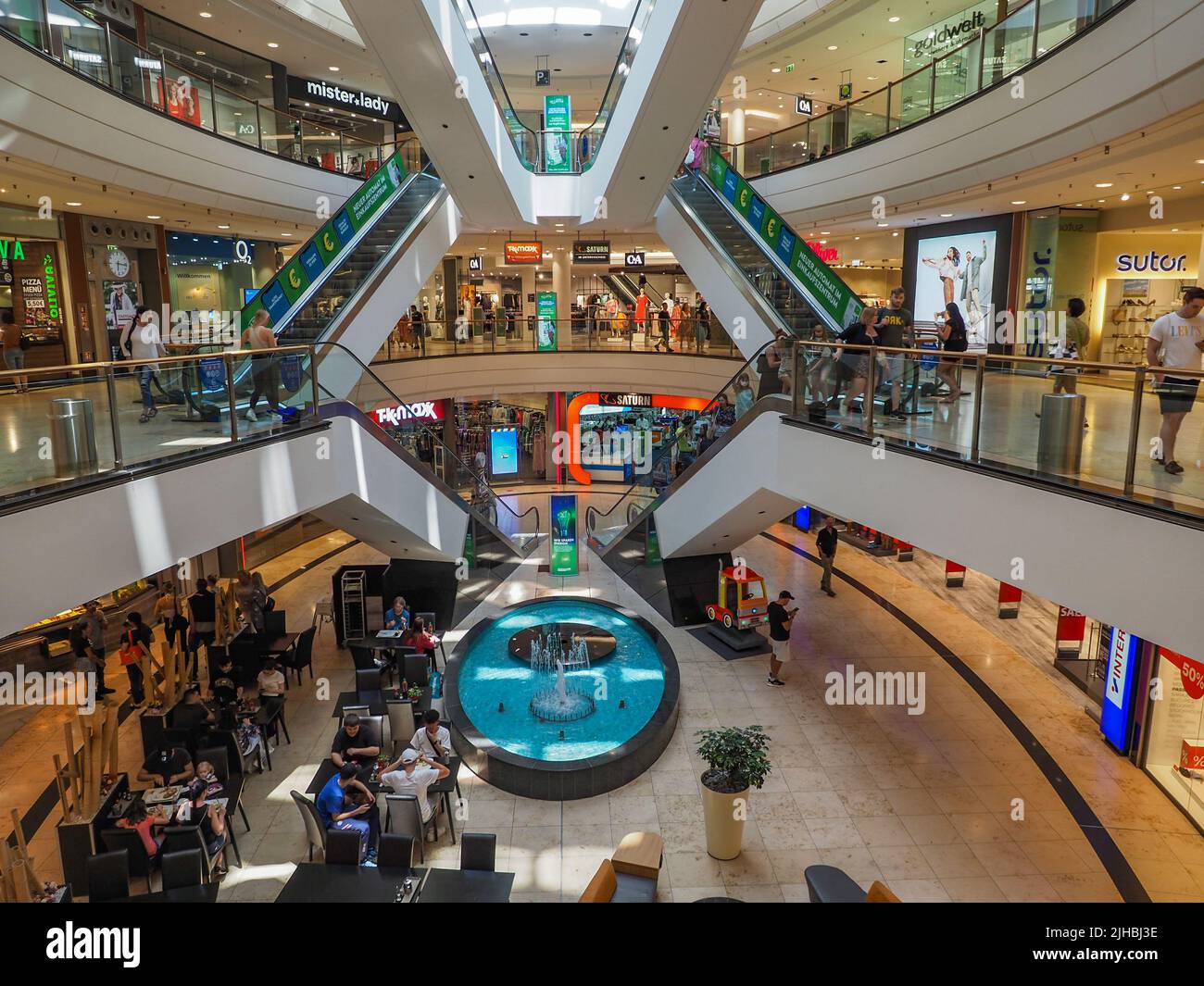 Interior view of the Stadtgalerie in Passau Stock Photo - Alamy