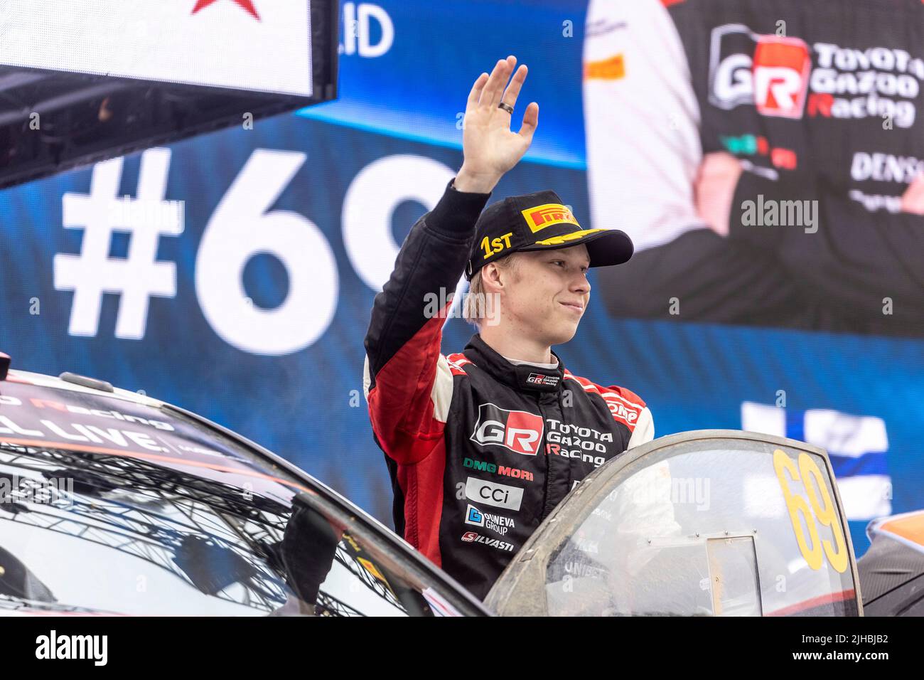 ROVANPERA Kalle (fin), Toyota Gazoo Racing WRT, Toyota GR Yaris Rally1 ...