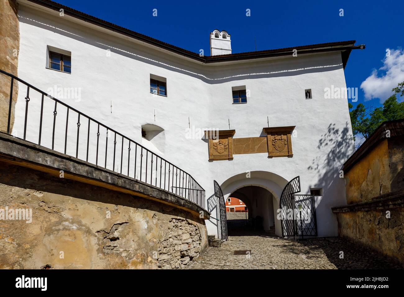 The ORAVA CASTLE in Slovakia Stock Photo - Alamy