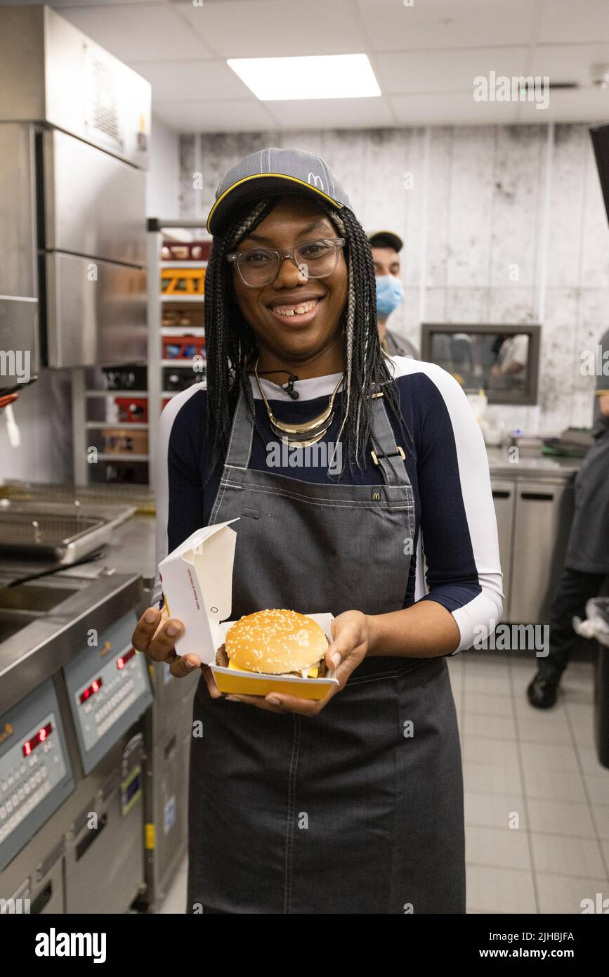 Kemi Badenoch, the MP for Saffron Walden who is running to become the ...