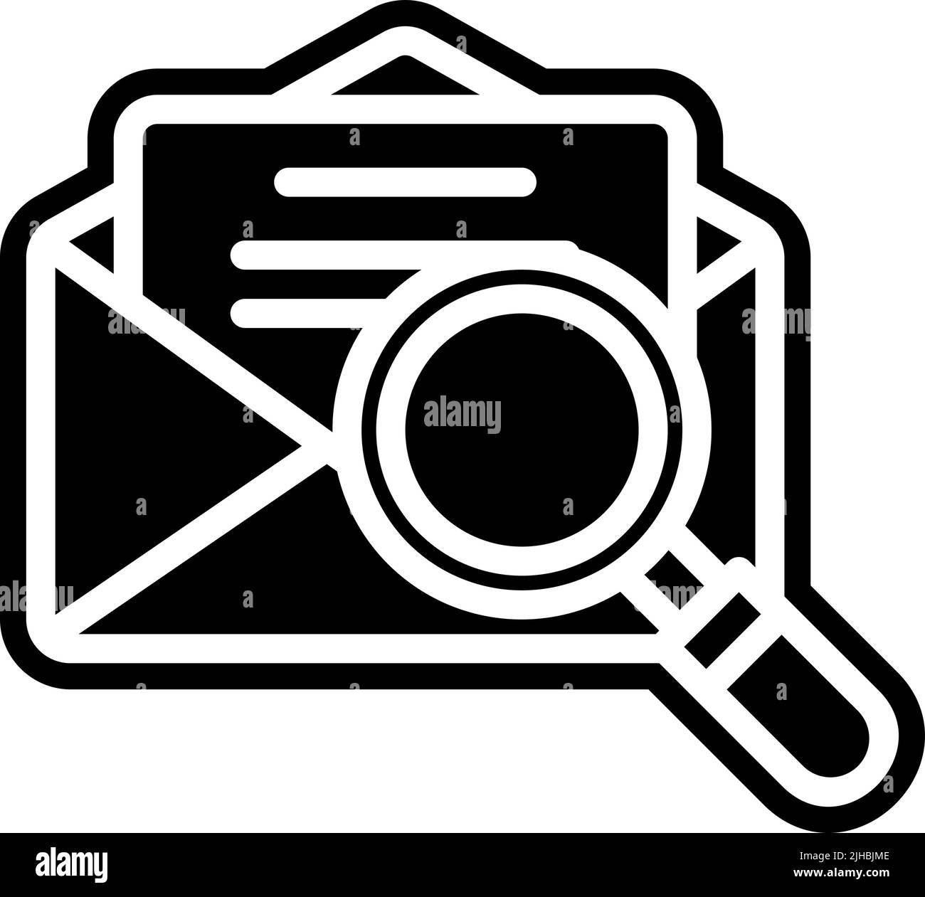 Email search mail Stock Vector Image & Art - Alamy