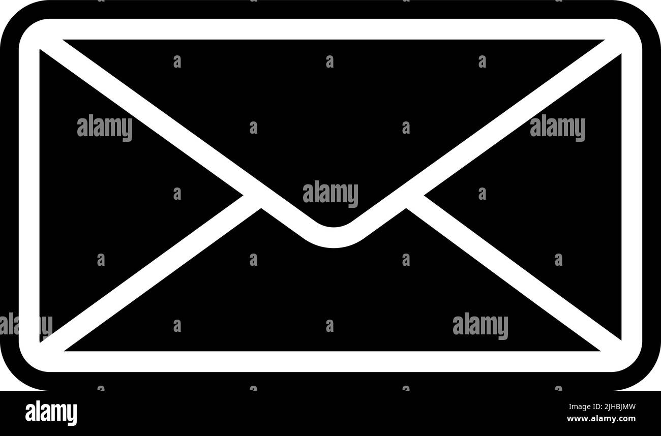 Blank email screen mail Stock Vector Images - Alamy