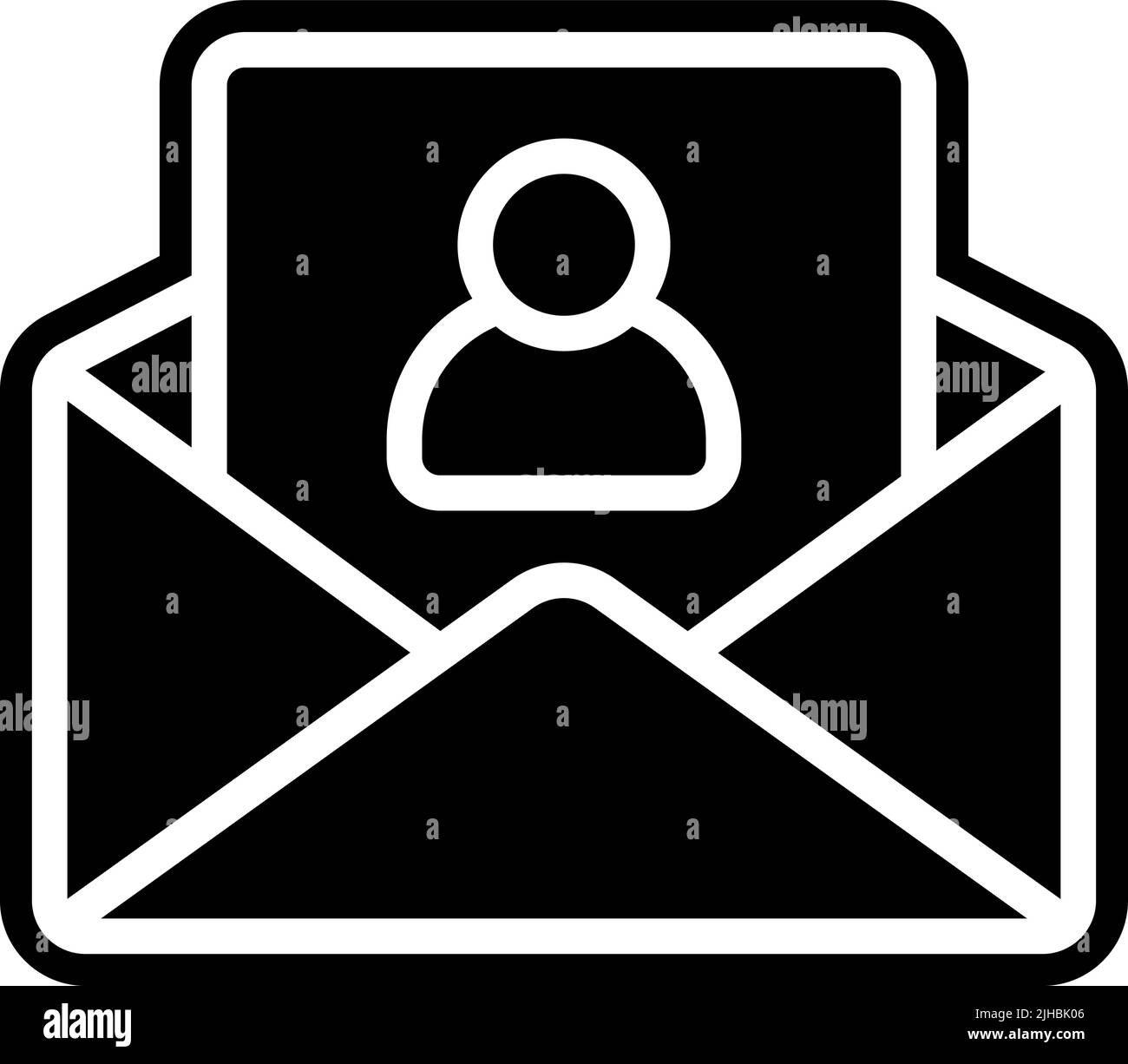 Email account Stock Vector Images - Alamy