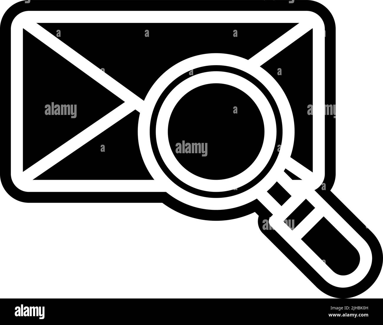 Email search mail Stock Vector Image & Art - Alamy