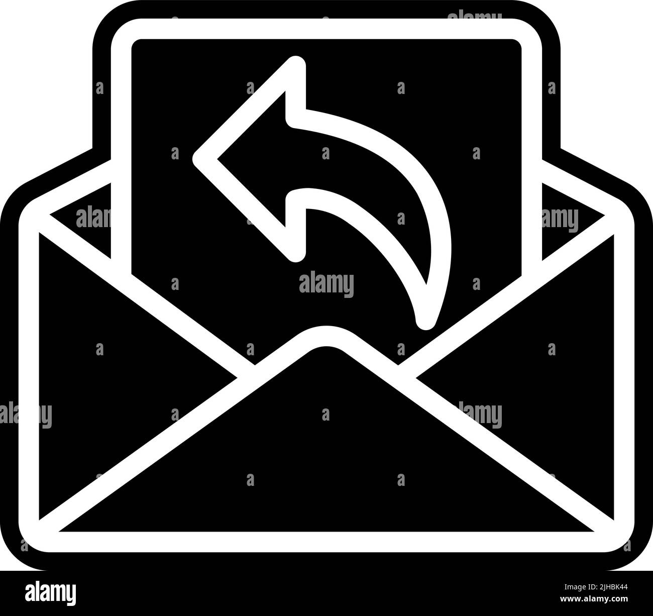 Email reply Stock Vector Image & Art - Alamy