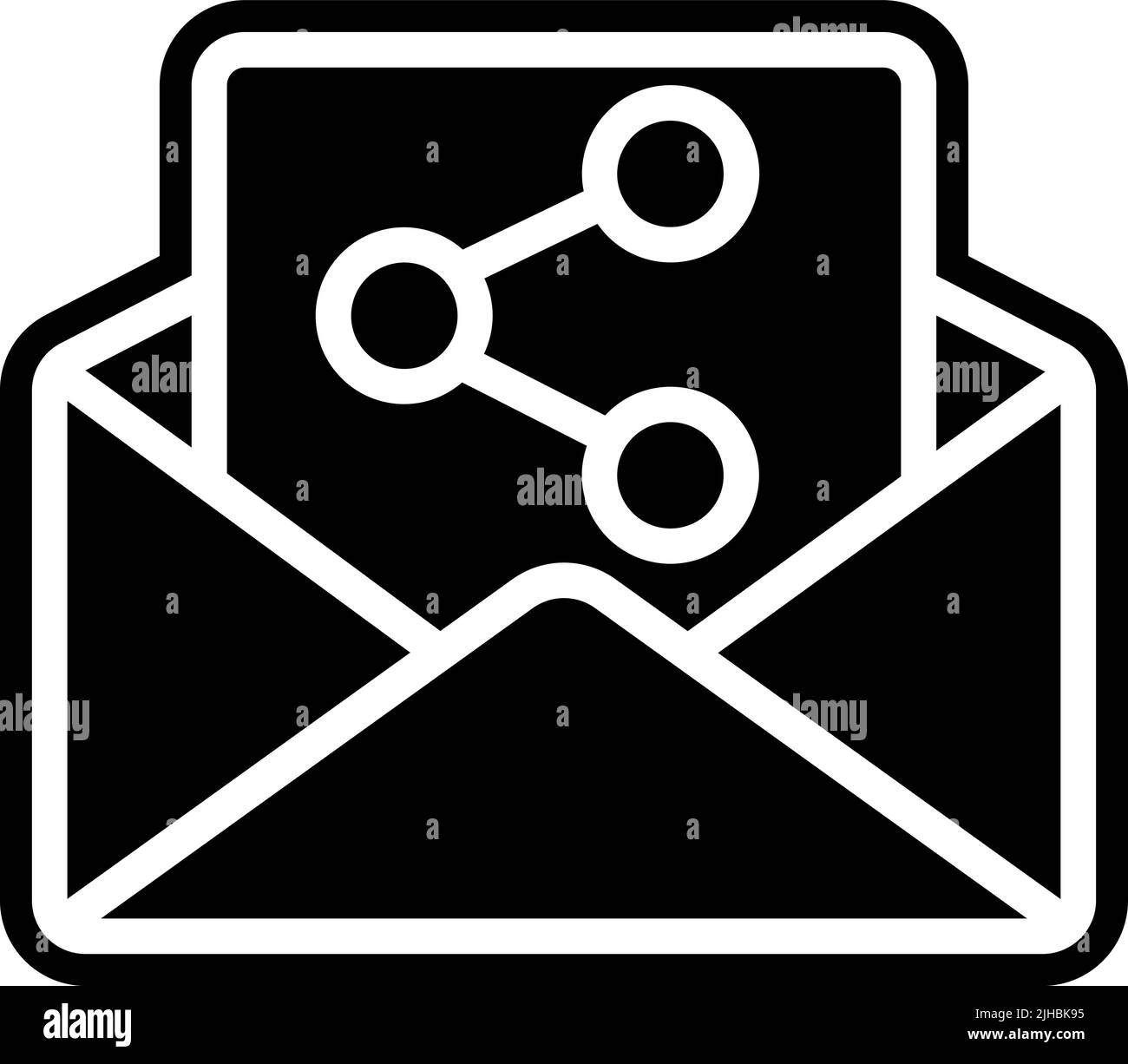 Email share Stock Vector Image & Art - Alamy