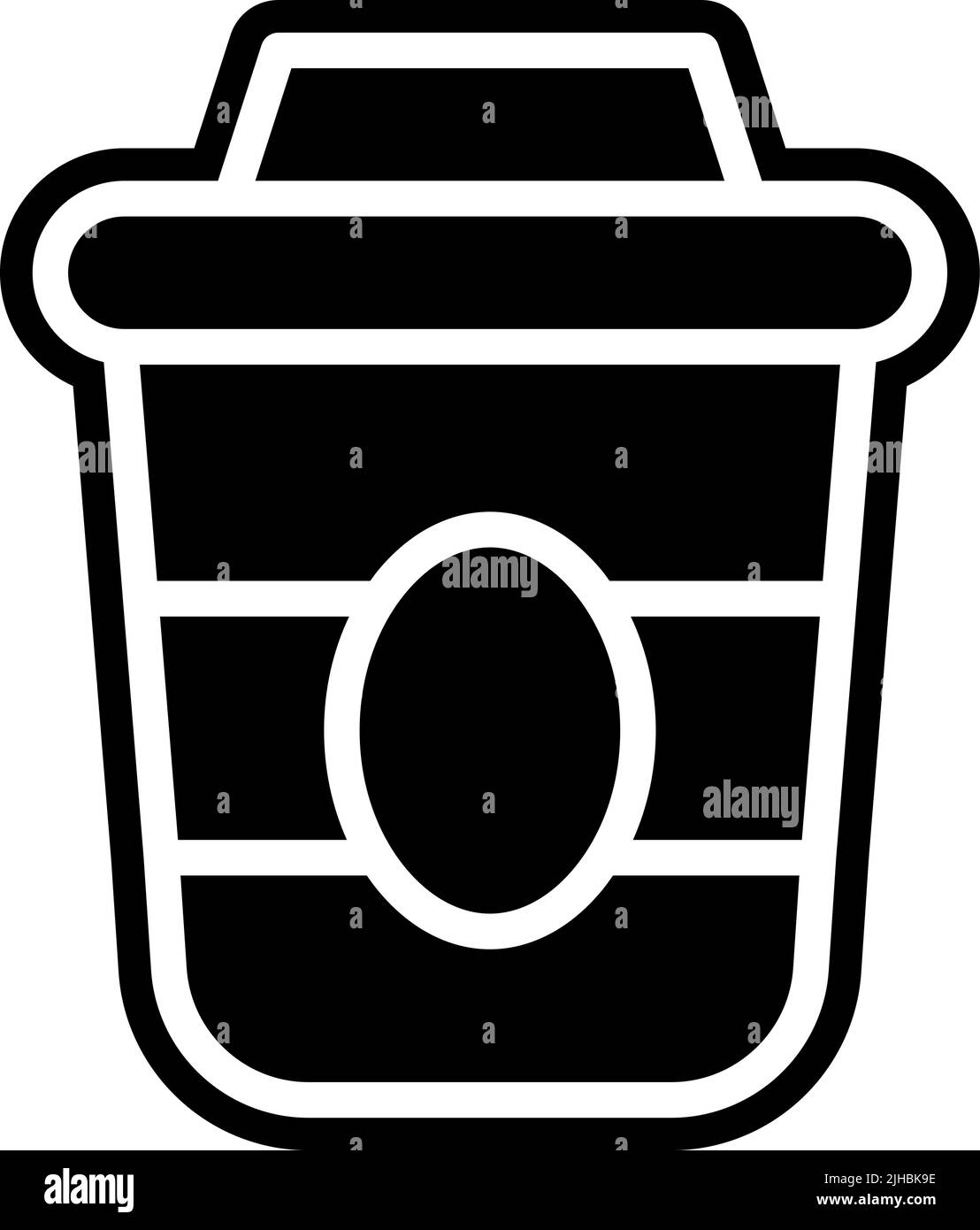 Fast food decorative Black and White Stock Photos & Images - Alamy