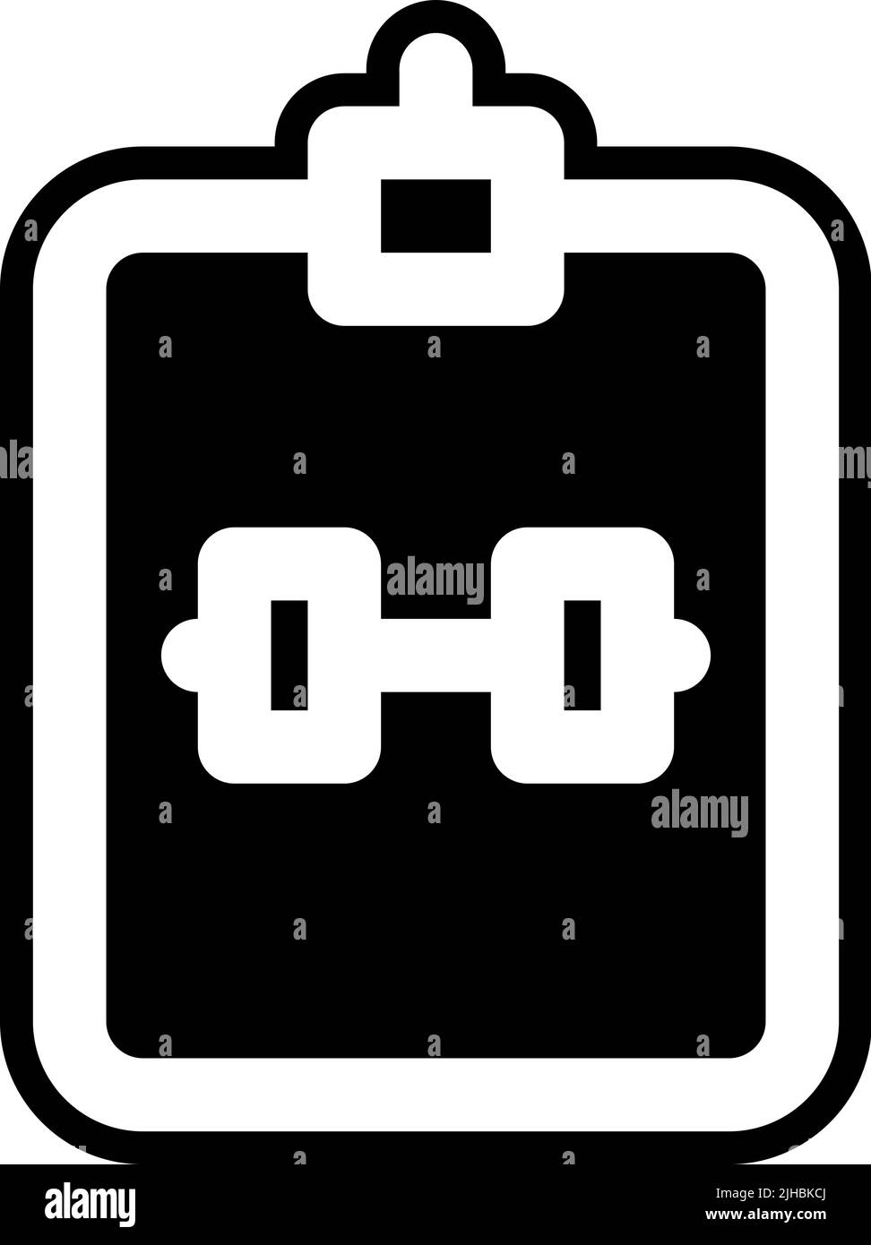 Fitness note Stock Vector Image & Art - Alamy