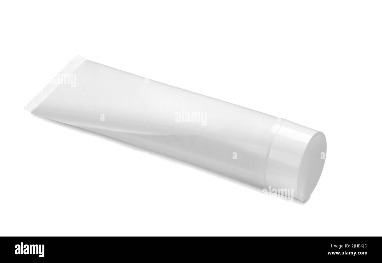 toothpaste beauty cream white tube hygiene health care Stock Photo - Alamy