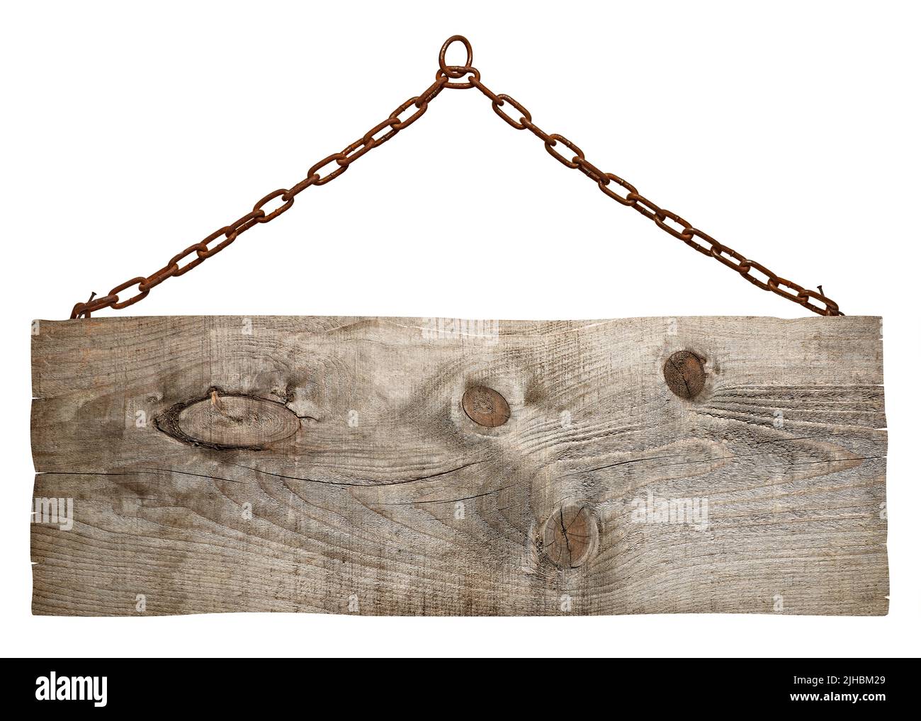 wooden sign chain ropesignboard signpost Stock Photo - Alamy