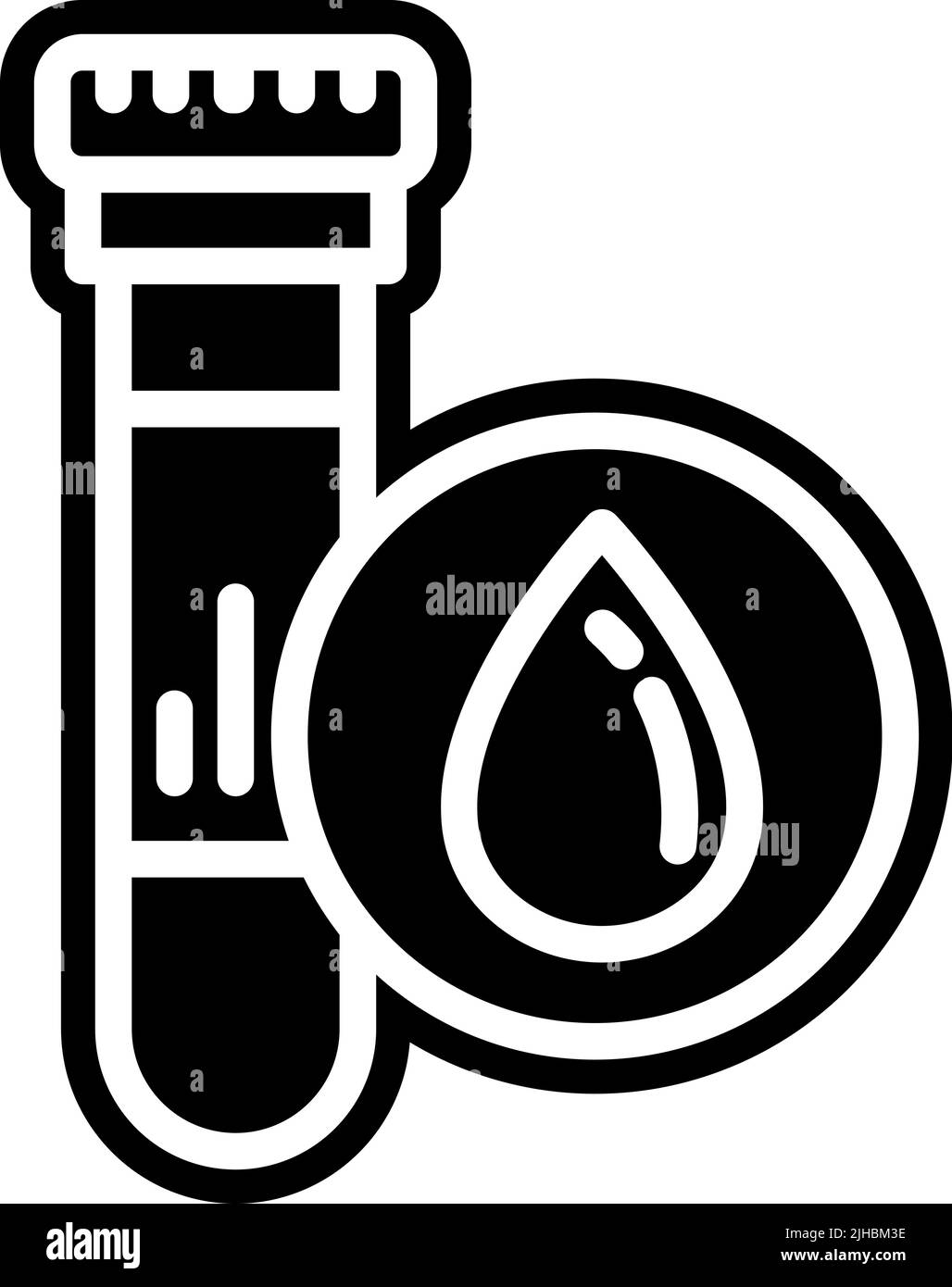 Blood sample vial Black and White Stock Photos & Images - Alamy