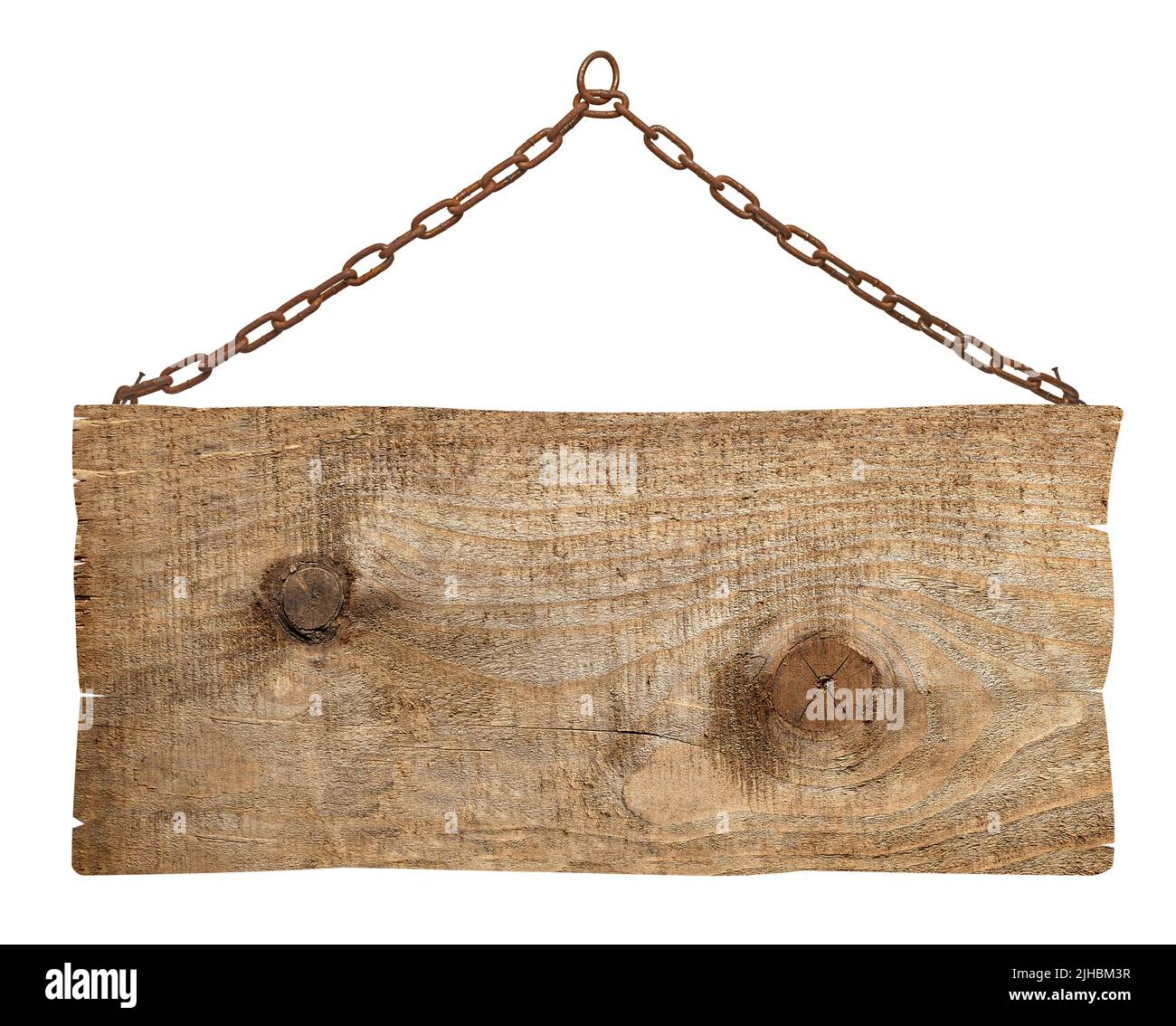wooden sign chain ropesignboard signpost Stock Photo - Alamy