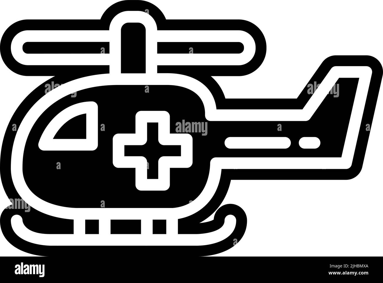 Healthcare helicopter Stock Vector Image & Art - Alamy