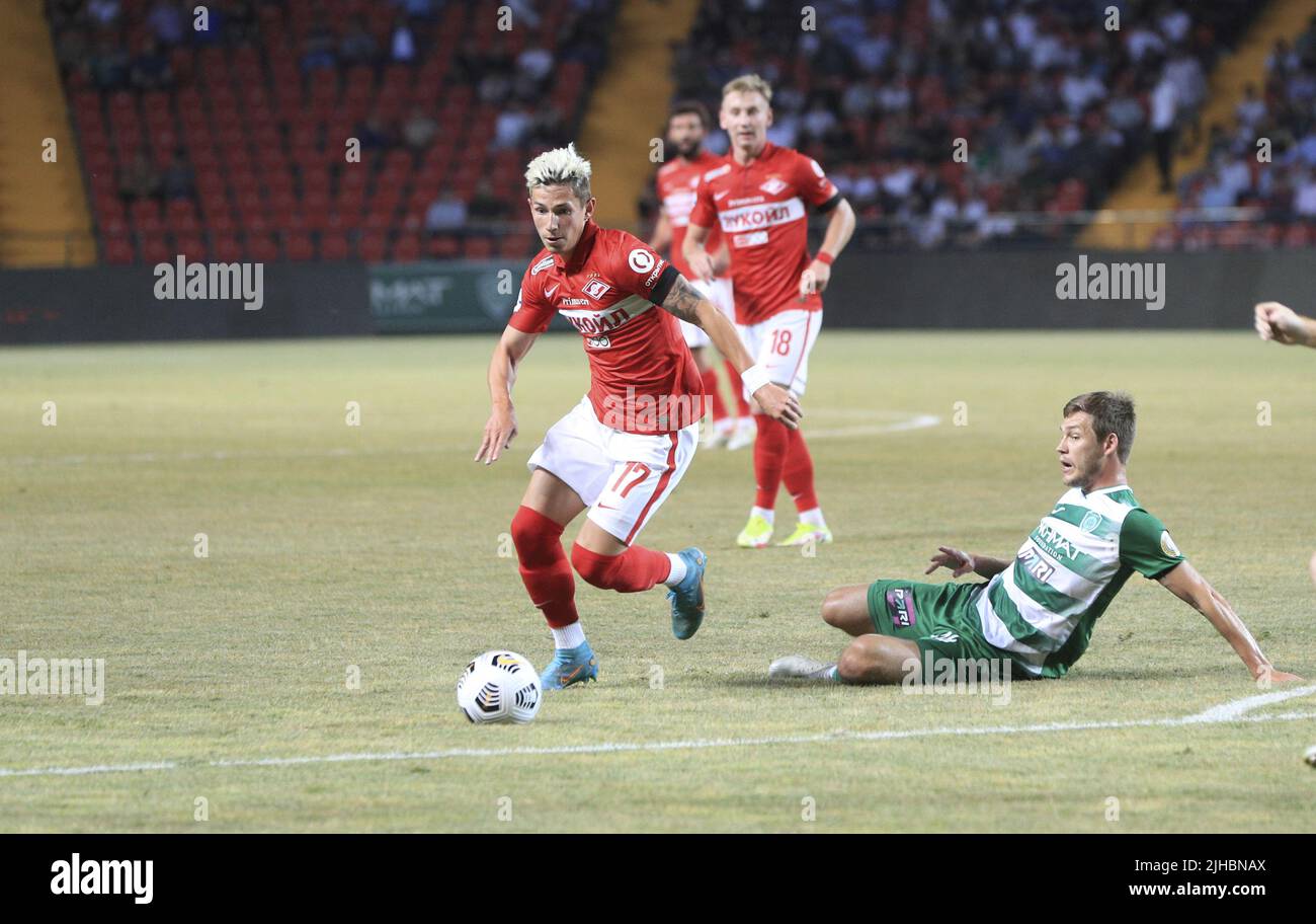 GROZNY, RUSSIA, JULE 16, 2022. The 2022/23 Russian Football Premier ...