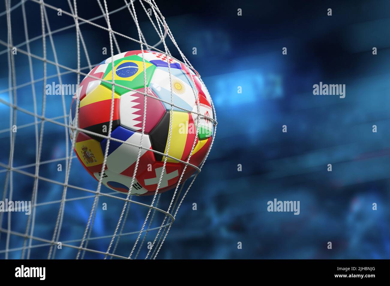 3d national flags ball hi-res stock photography and images - Alamy