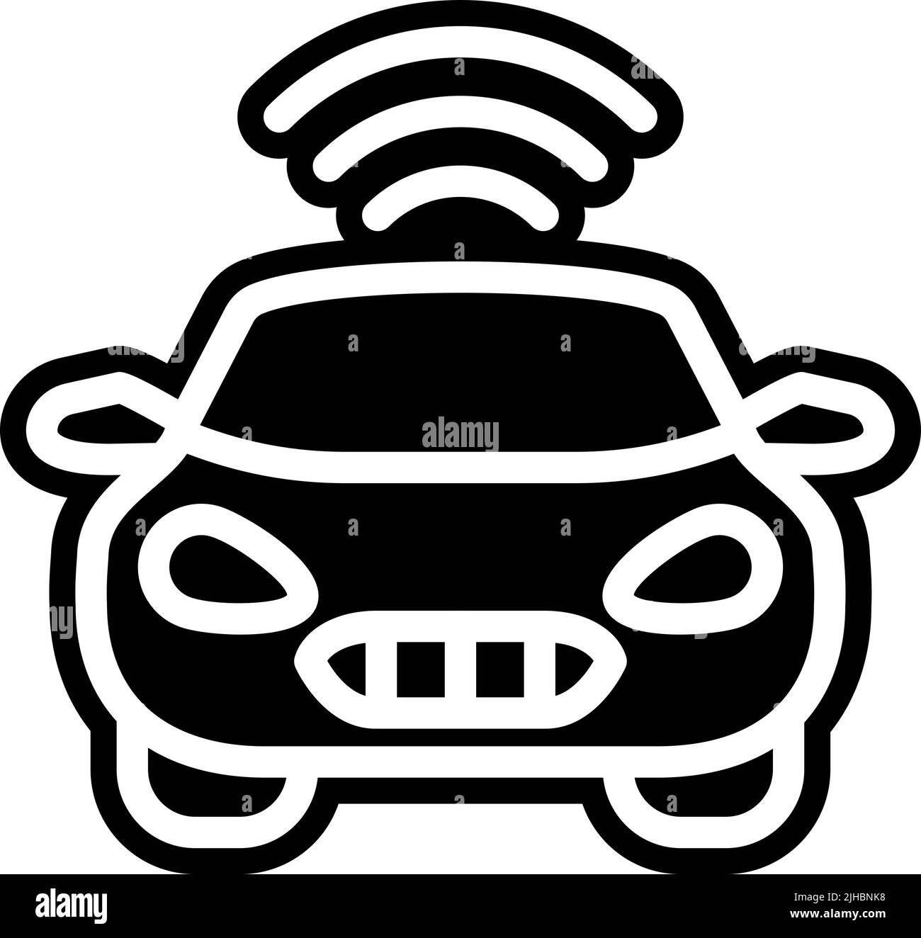 Internet things wireless communication Black and White Stock Photos ...