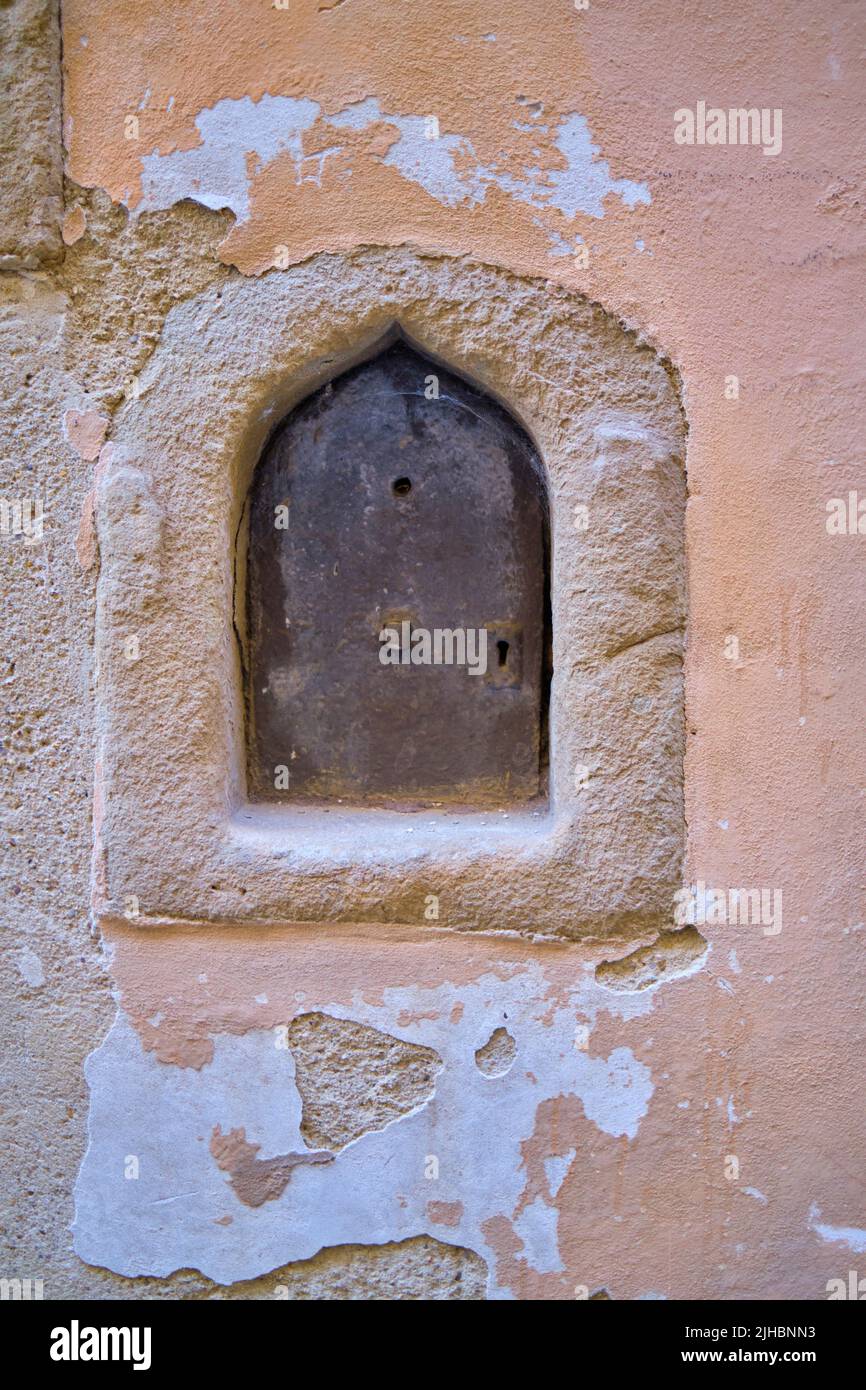 Historic Wine Window or Buchetta del Vino in Florence Italy Stock Photo ...