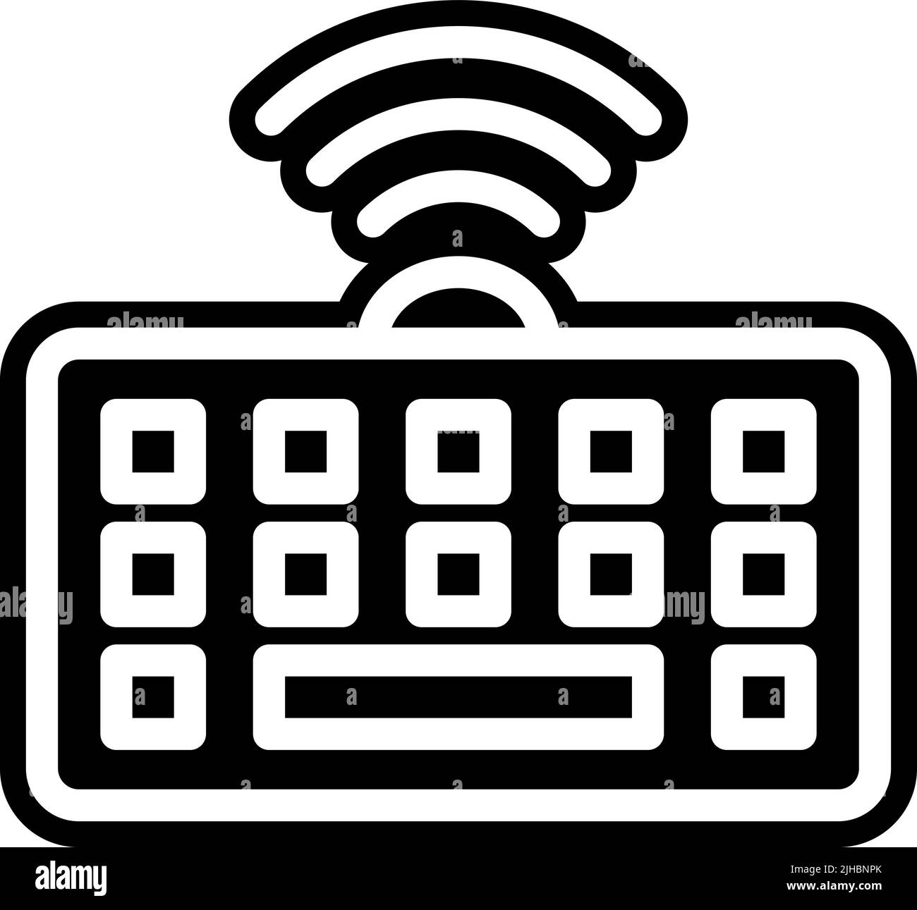 Internet of things keyboard Stock Vector Image & Art - Alamy