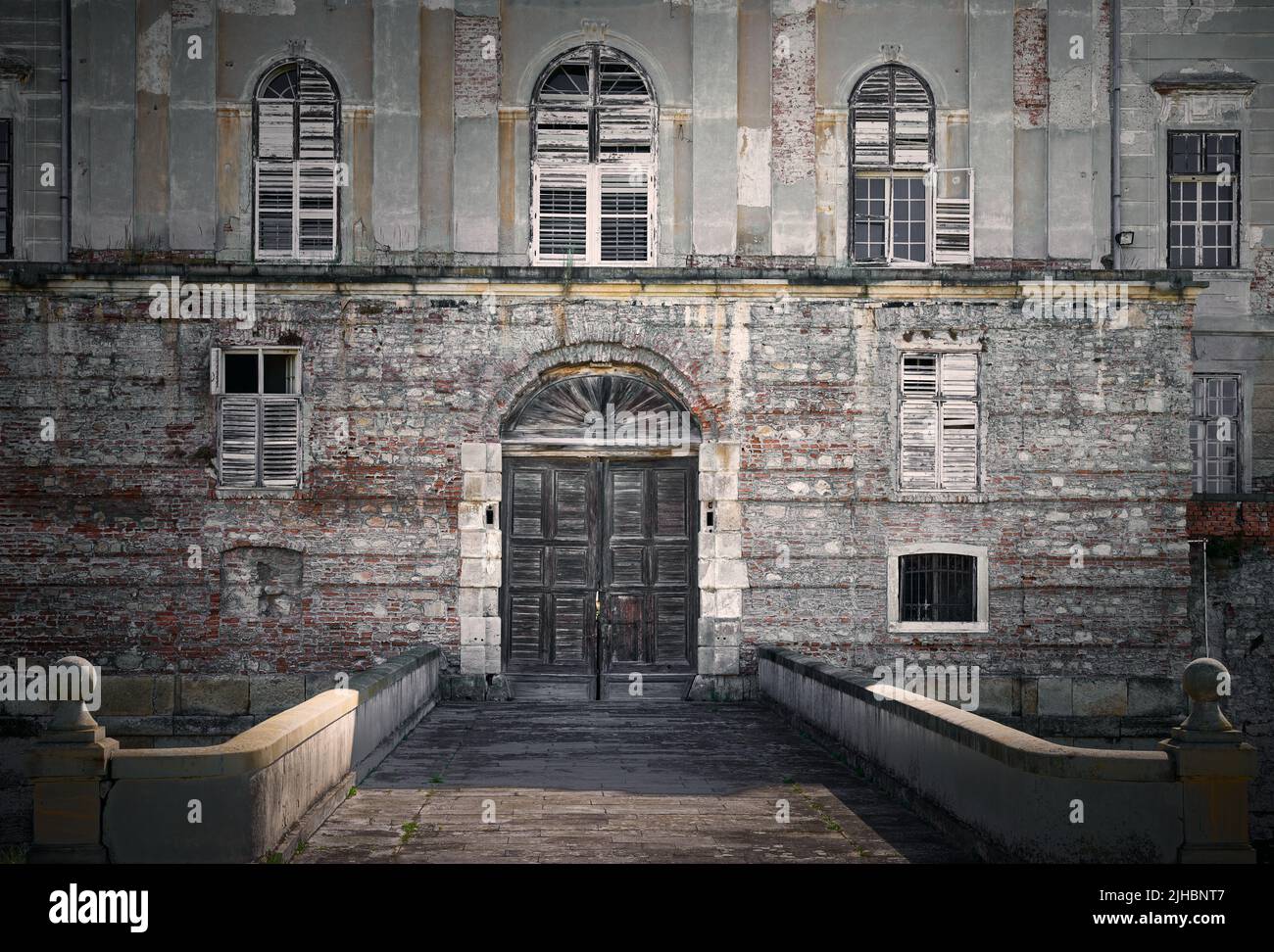 Exterior of the historic castle in Holic, Slovakia Stock Photo - Alamy