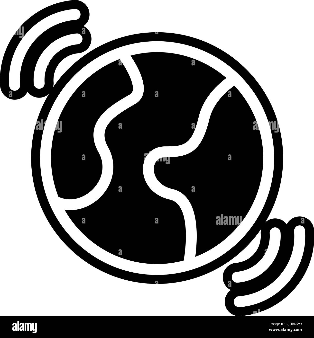 Media and internet production technology concept Black and White Stock ...