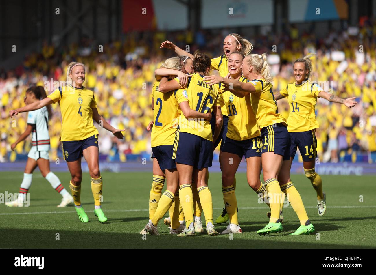 Euro 2022 filippa angeldahl hi-res stock photography and images - Alamy