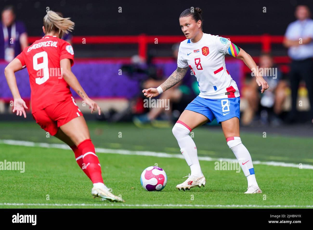SHEFFIELD, UNITED KINGDOM - JULY 17: Ana-Maria Crnogorcevic of ...