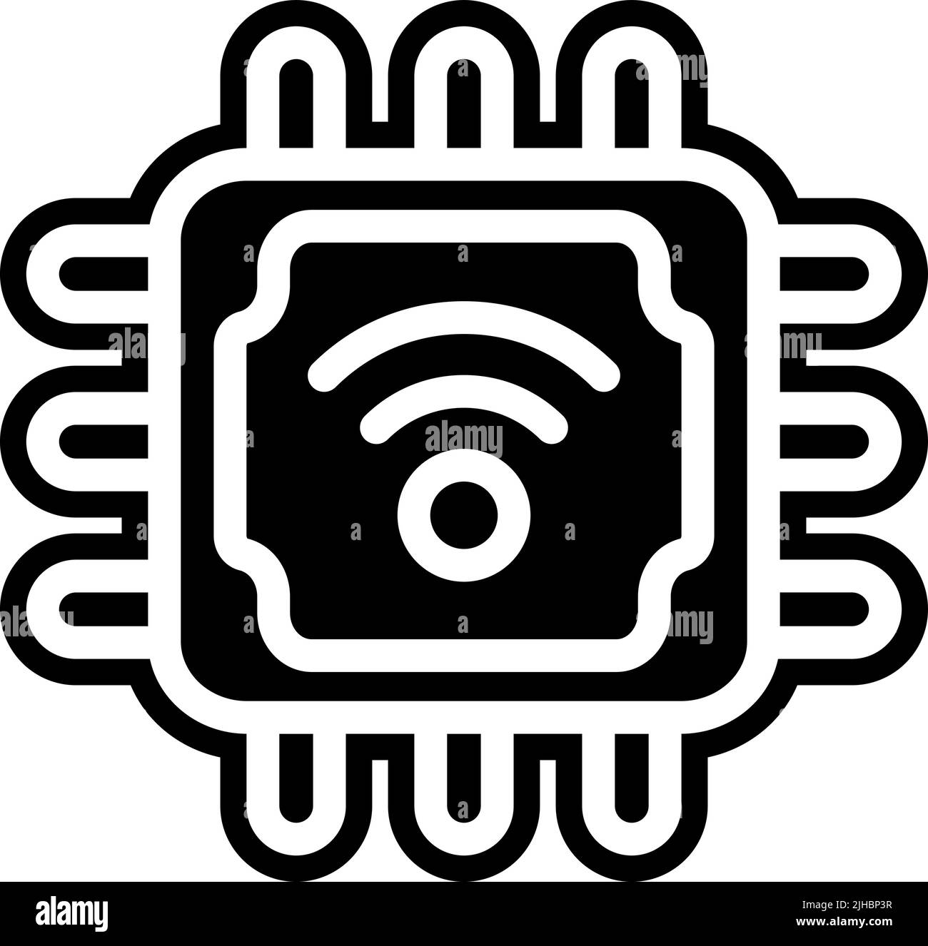 Iot wifi concept internet Black and White Stock Photos & Images - Alamy