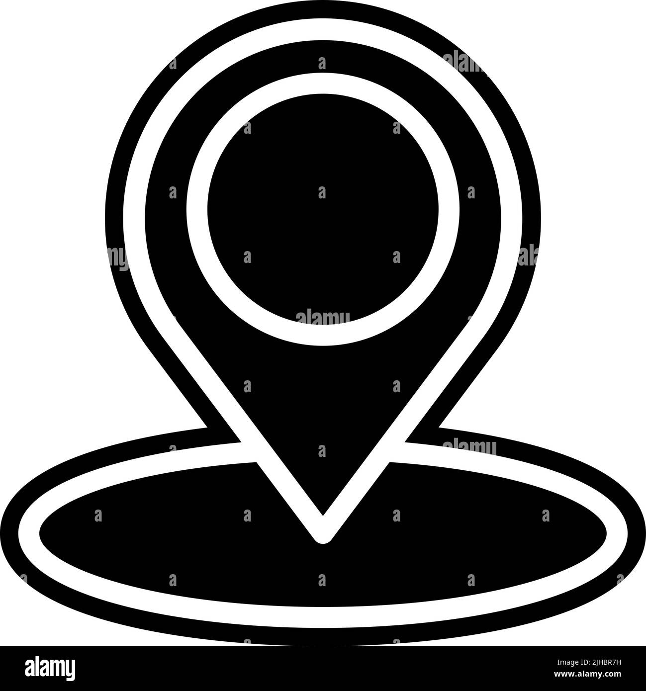 Map and location pin Stock Vector Image & Art - Alamy