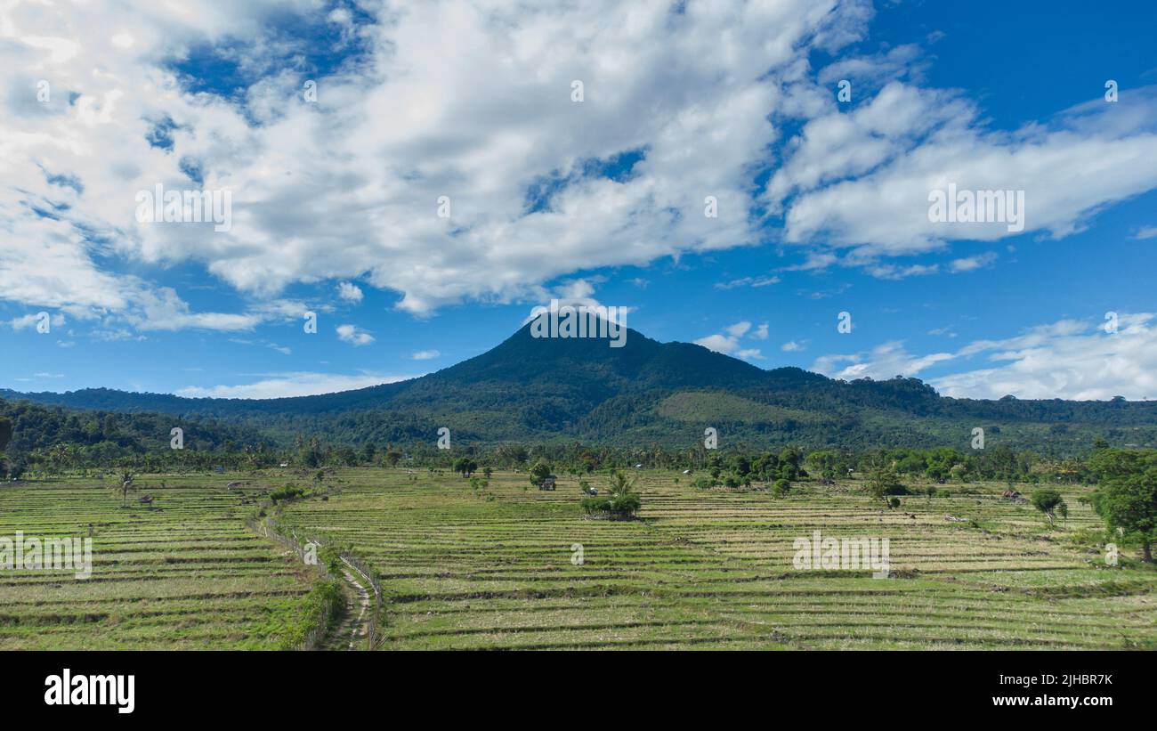Aerial view of Mount Seulawah Agam, Aceh, Indonesia Stock Photo - Alamy