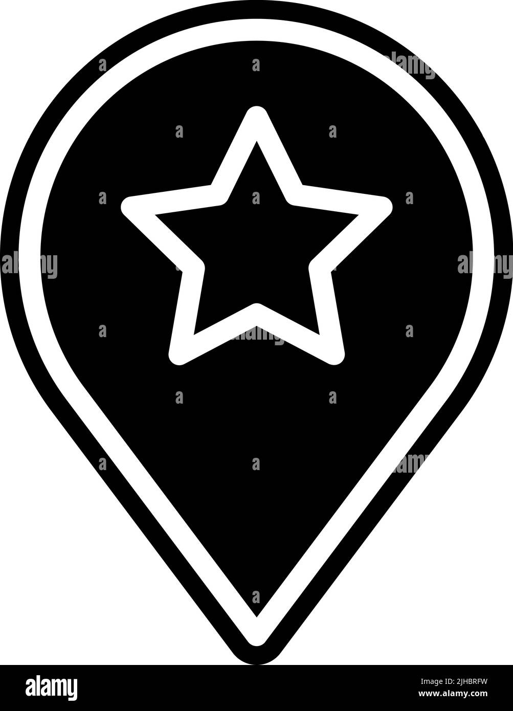 Map and location star Stock Vector Image & Art - Alamy