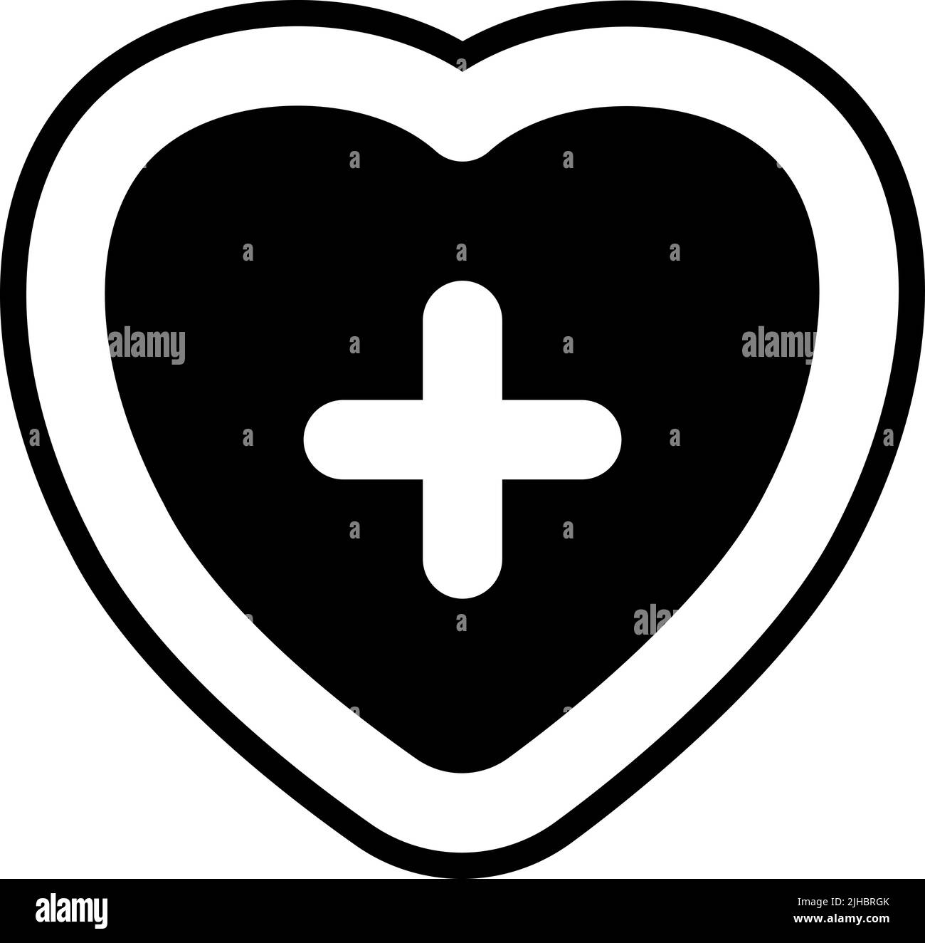 Medical and health heart Stock Vector Image & Art - Alamy