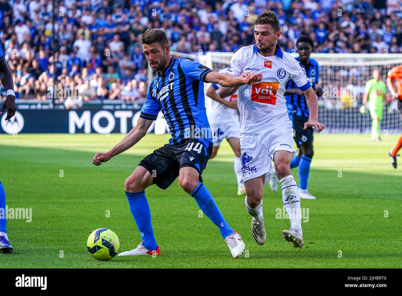 BRUGGE, BELGIUM - JULY 17: Brandon Mechele of Club Brugge during the ...